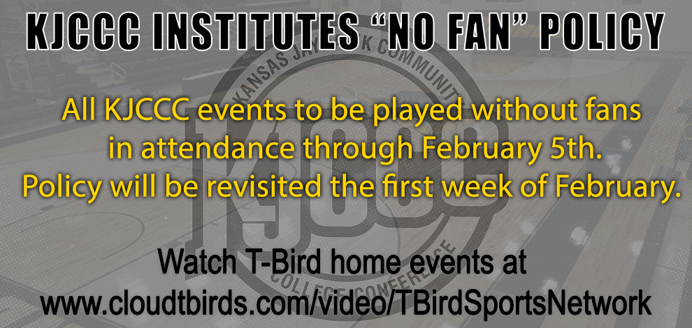 KJCCC Institutes No Fan Policy Through February 5th - Cloud County ...