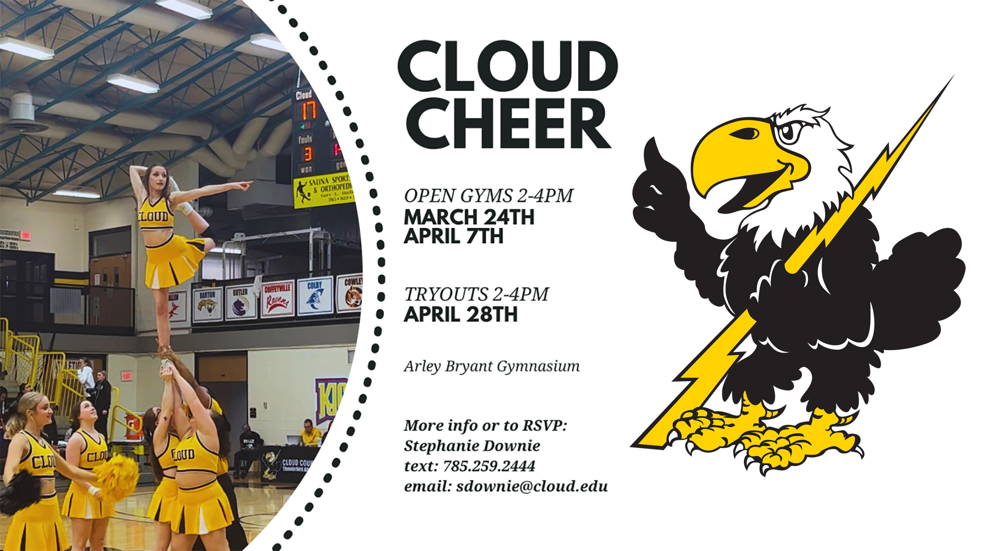 Cloud County Cheer Team Finishes Second in Spirit Rally Division at ...