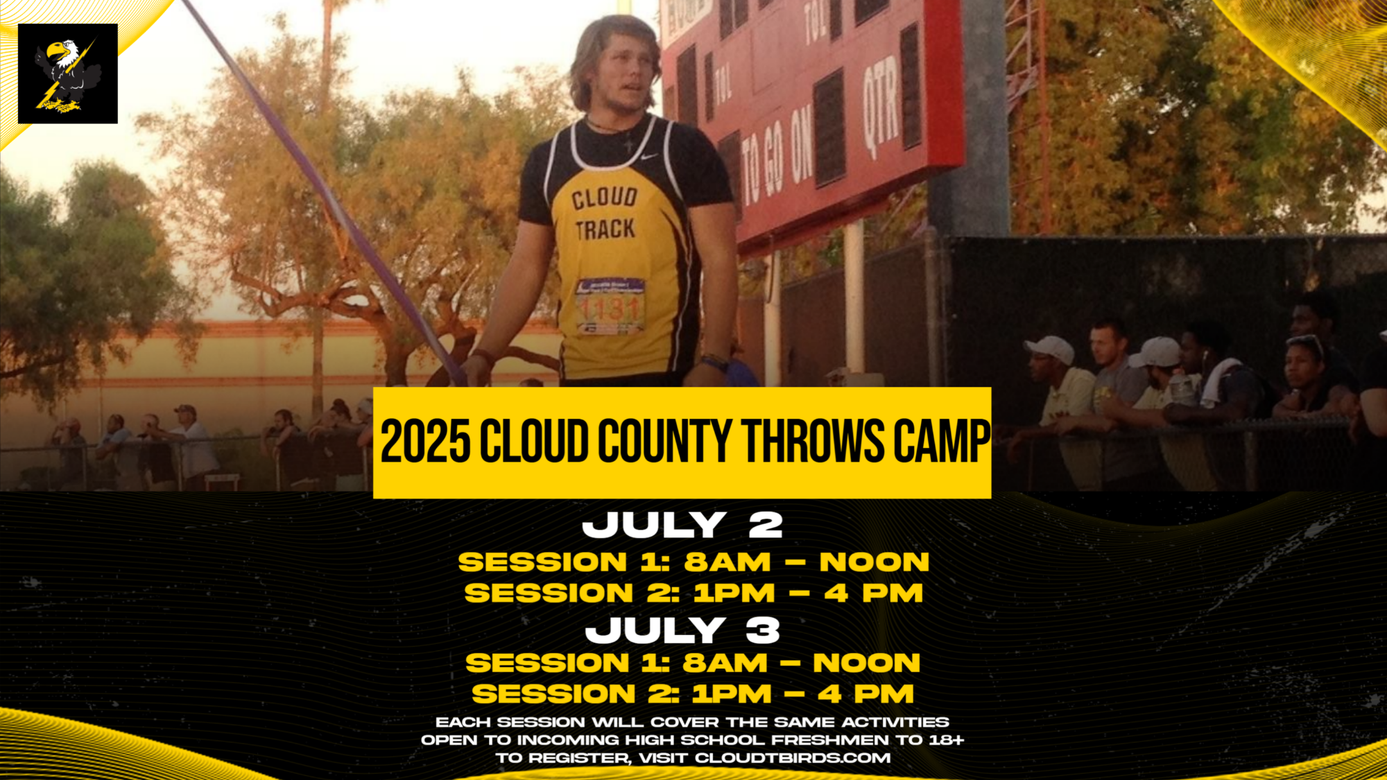 Legendary Cloud County Track and Field Coach Harry Kitchener Announces ...