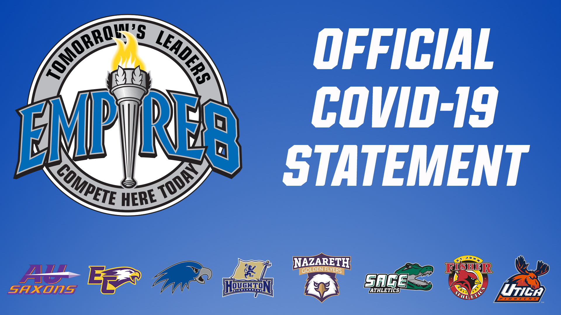 Empire 8 Statement Regarding COVID-19 - Empire 8 Athletic Conference