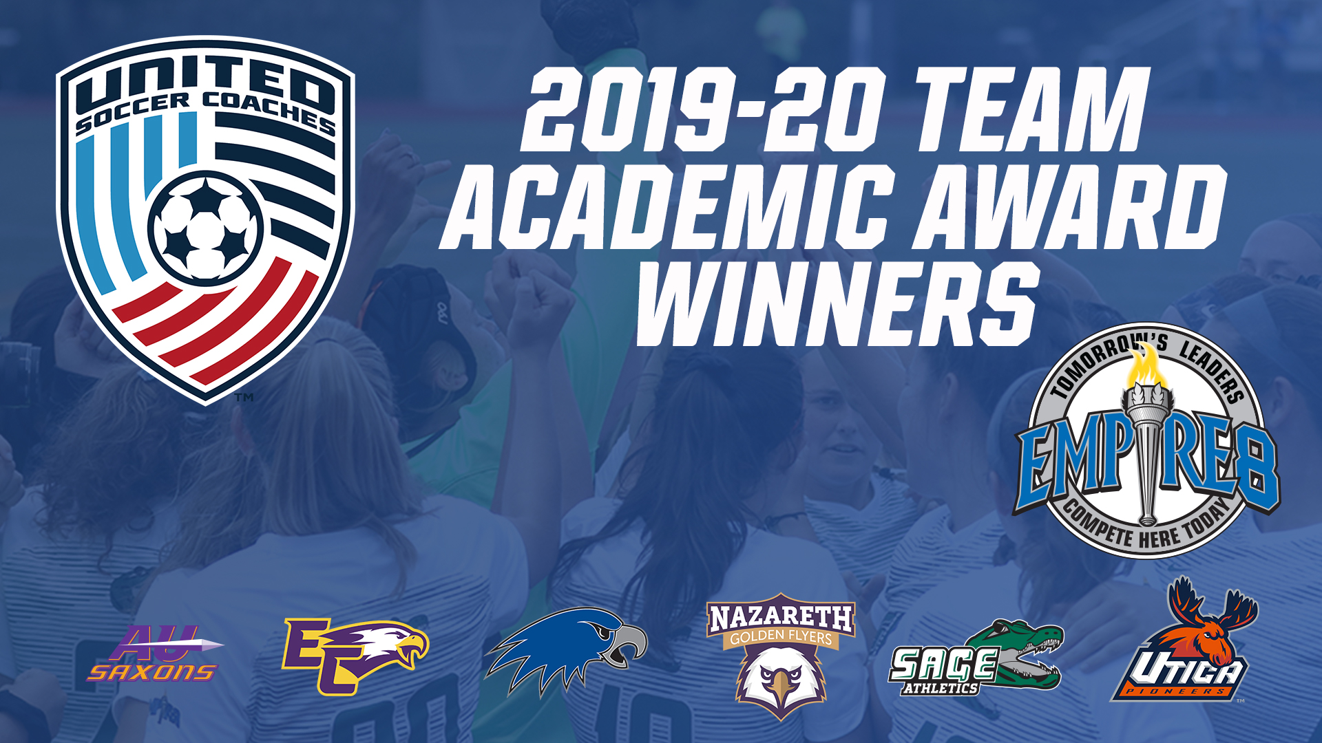 Nine Empire 8 Soccer Programs Recognized as 2019-20 United Soccer ...