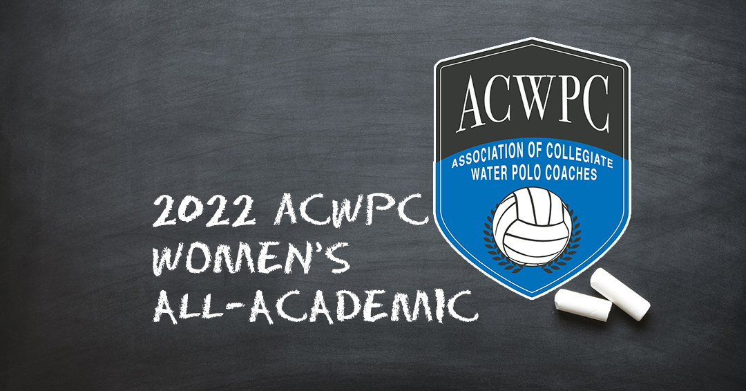 Women's Water Polo Dominates ACWPC All-Academic Awards - California ...