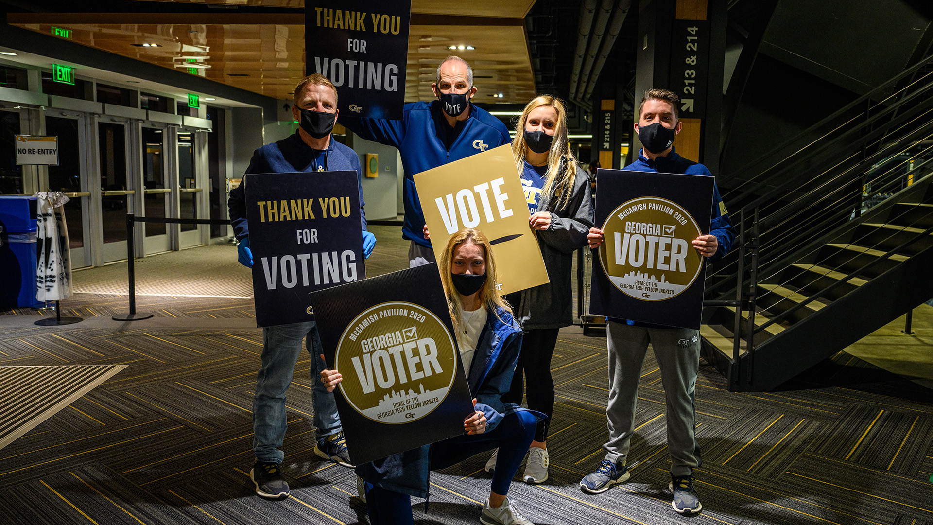 Georgia Tech coach continues push for civic engagement in college ...