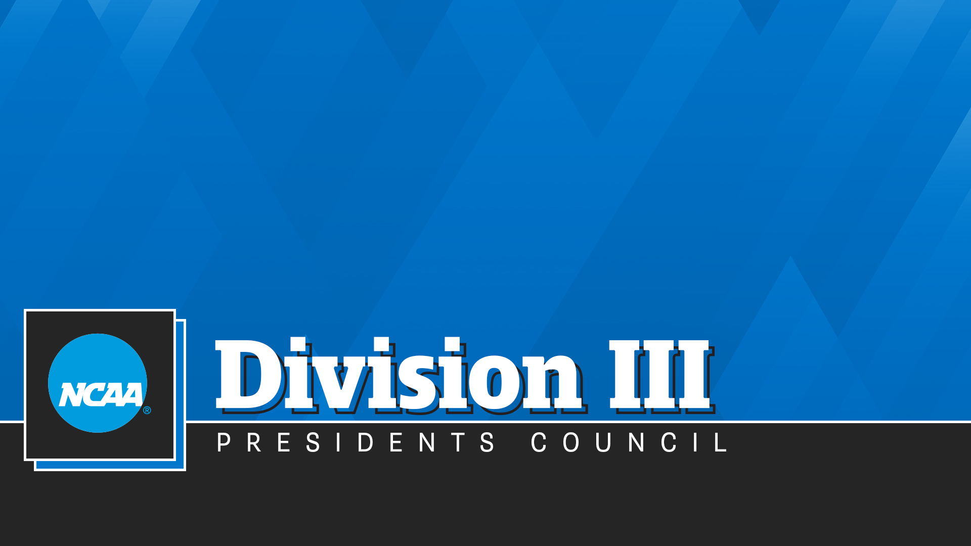 Division III Presidents Council reviews gender equity report ...