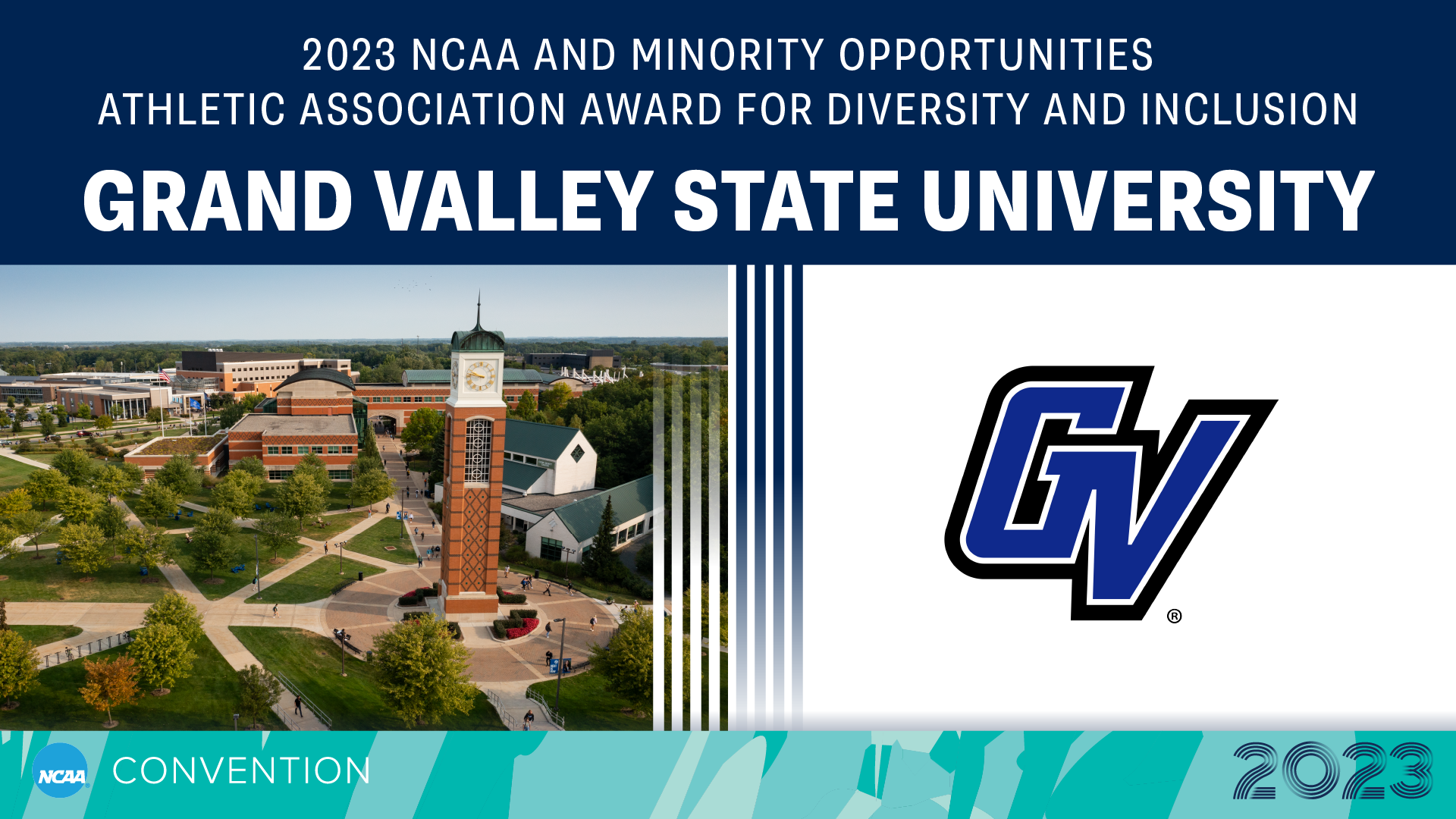 Grand Valley State earns 2023 NCAA/MOAA Diversity and Inclusion Award - NCAA.org