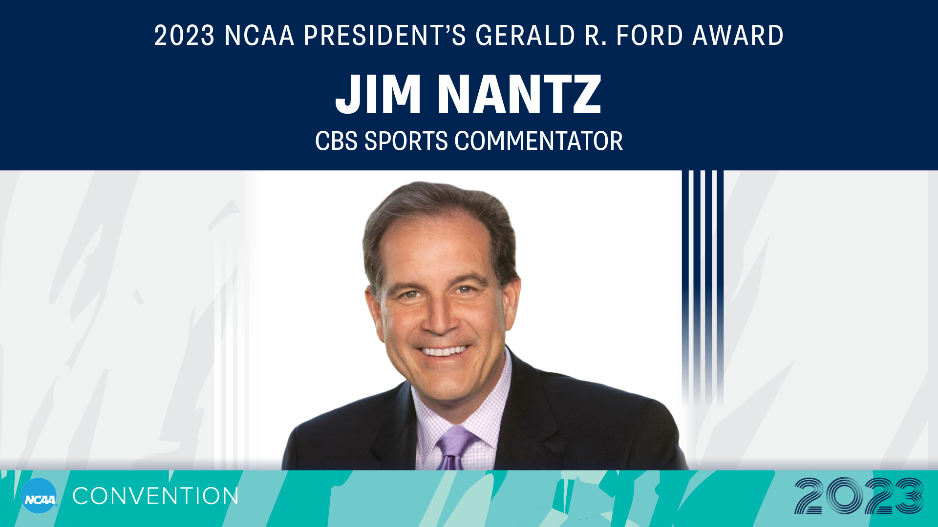 2023 Gerald R. Ford Award winner: Jim Nantz - NCAA.org