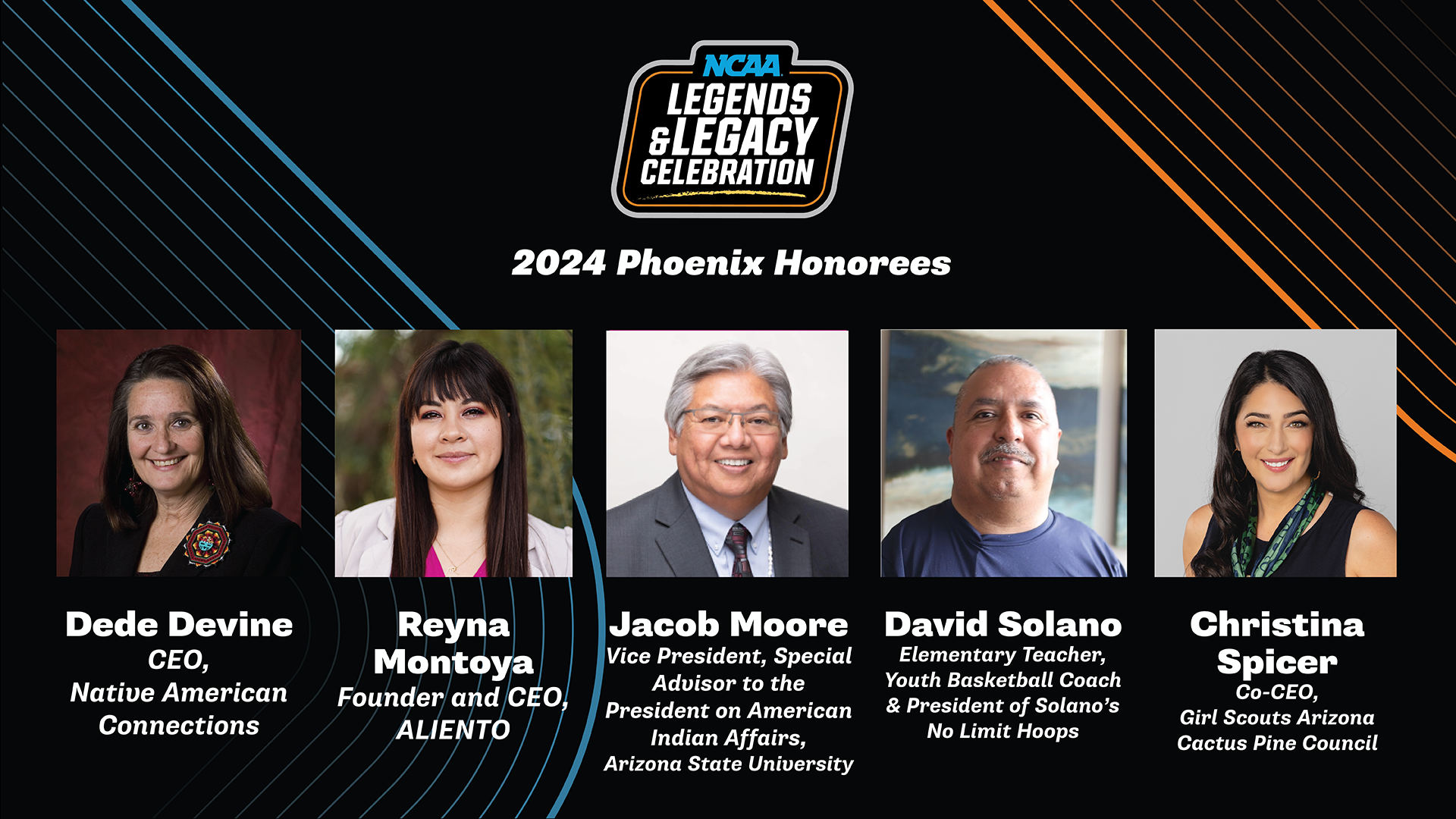 NCAA names Men’s Final Four Phoenix 2024 Legends and Legacy Community ...