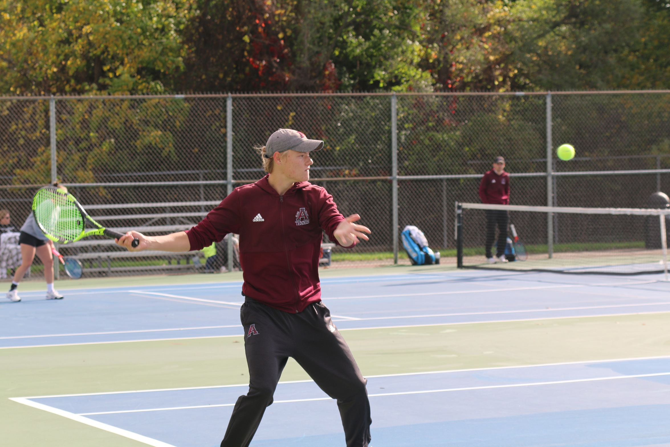 Scots Tennis Looks Great In Albion Doubles Tournament - Alma College