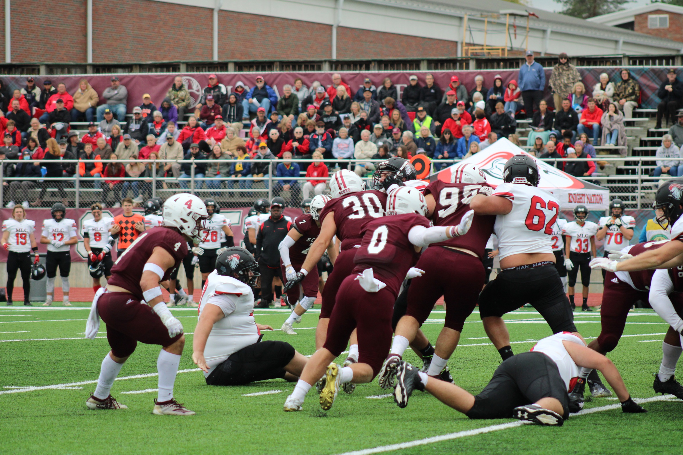 Football Dominates in MIAA Opening Win - Alma College