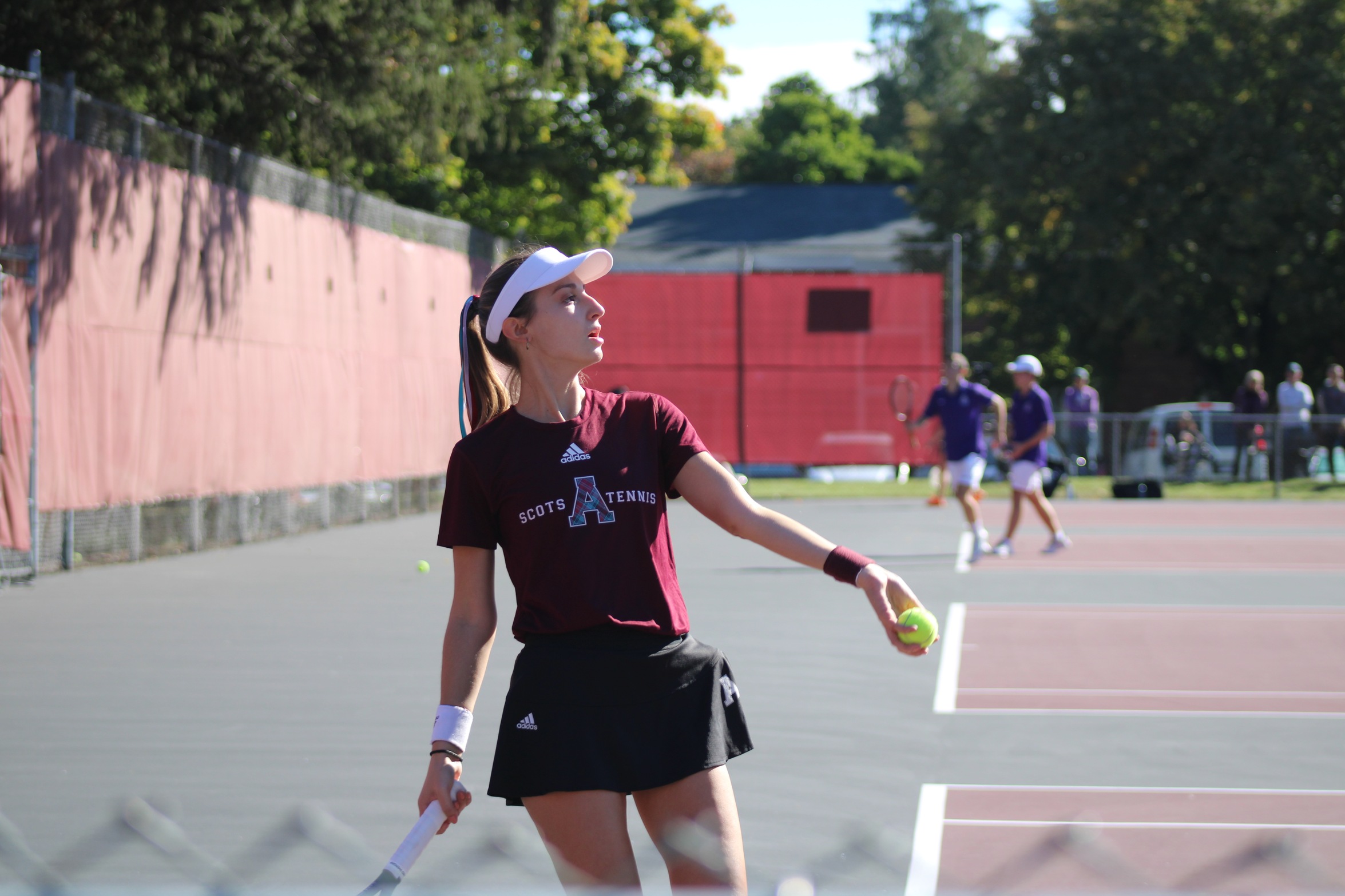 Tennis Falls to Capital on the Road - Alma College