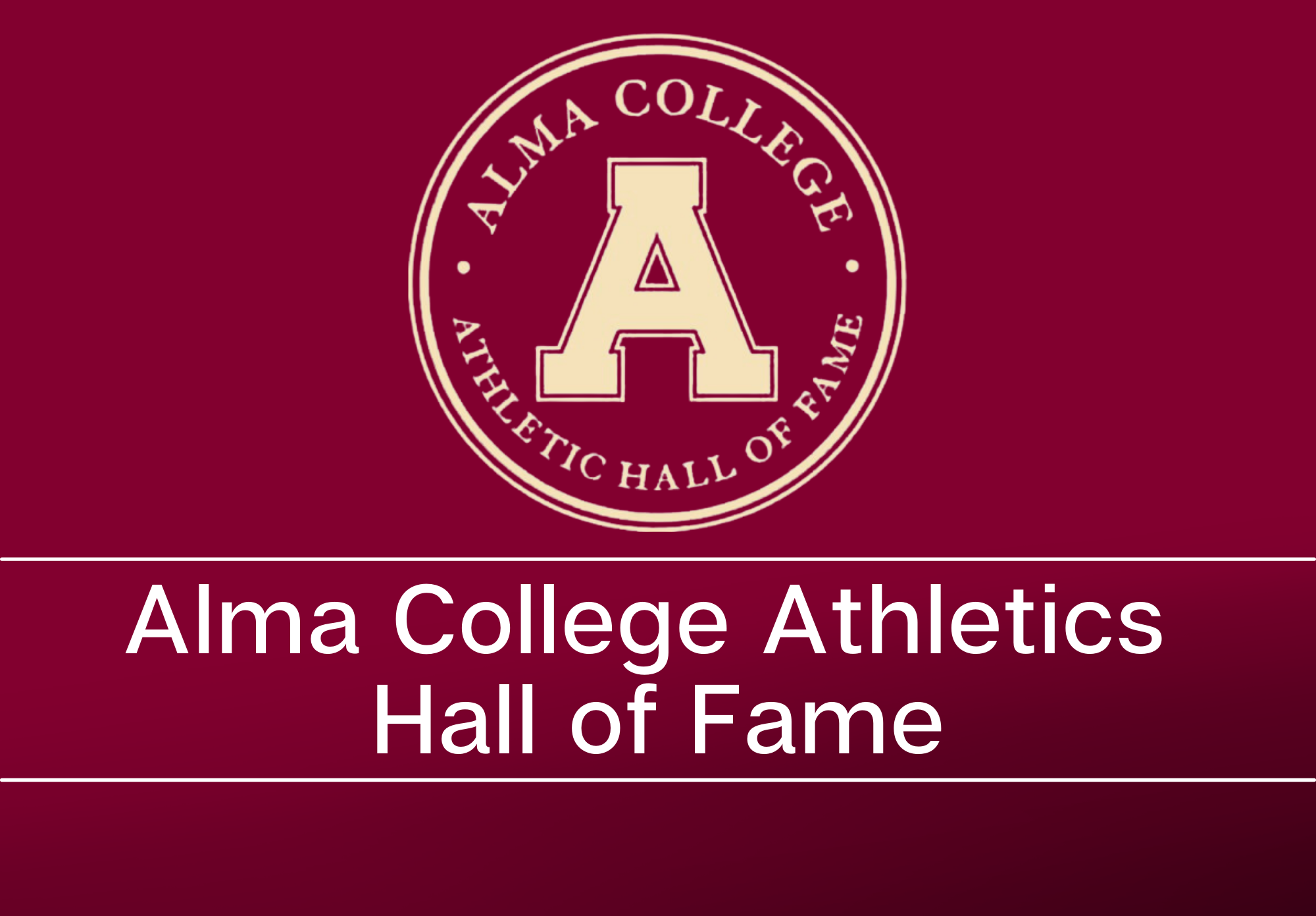 Alma College Athletics Announces 2023 Hall of Fame Class - Alma College