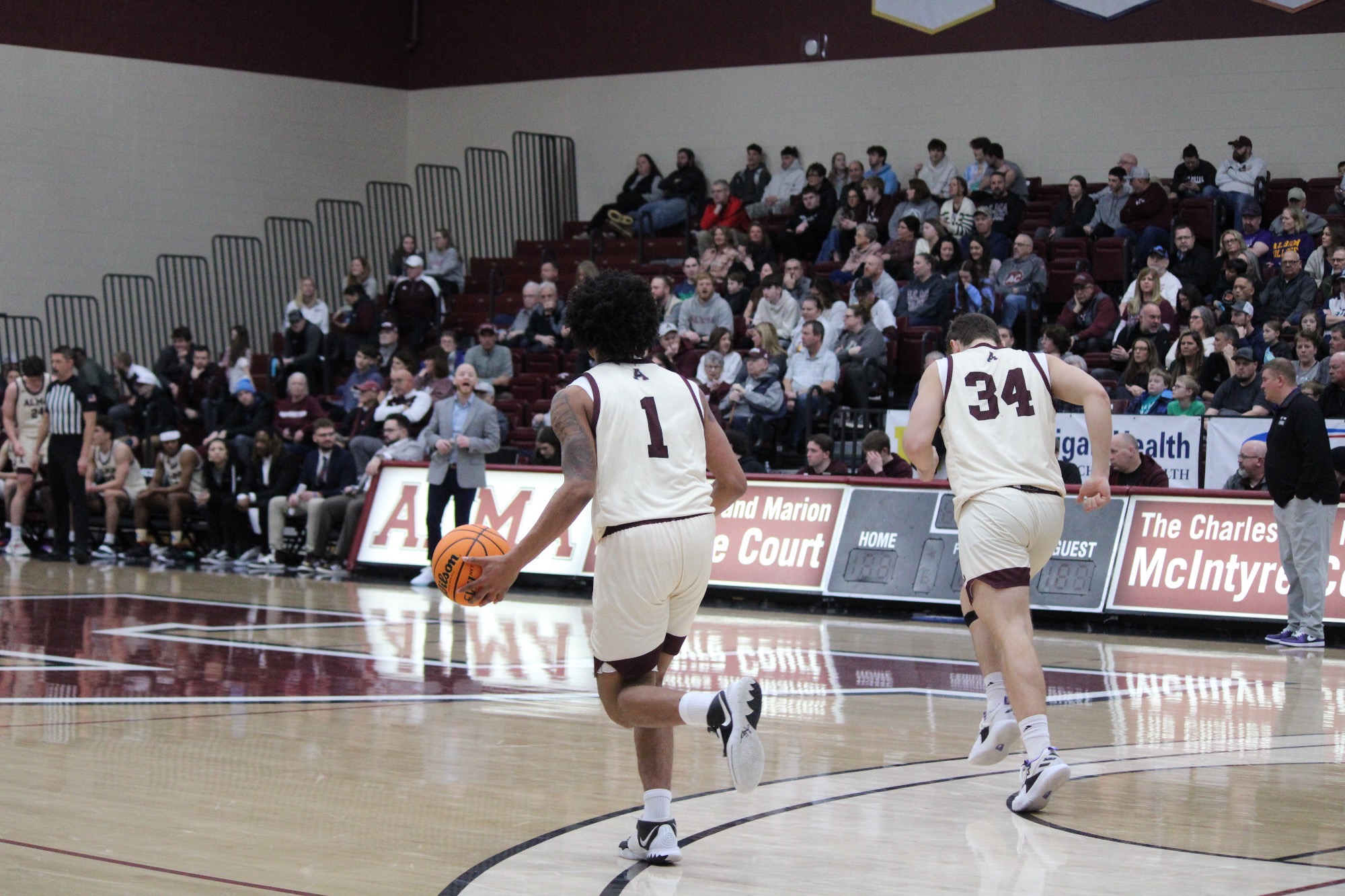 Men's Basketball Squeaks Out Another Overtime Victory Behind Walkers 23 ...