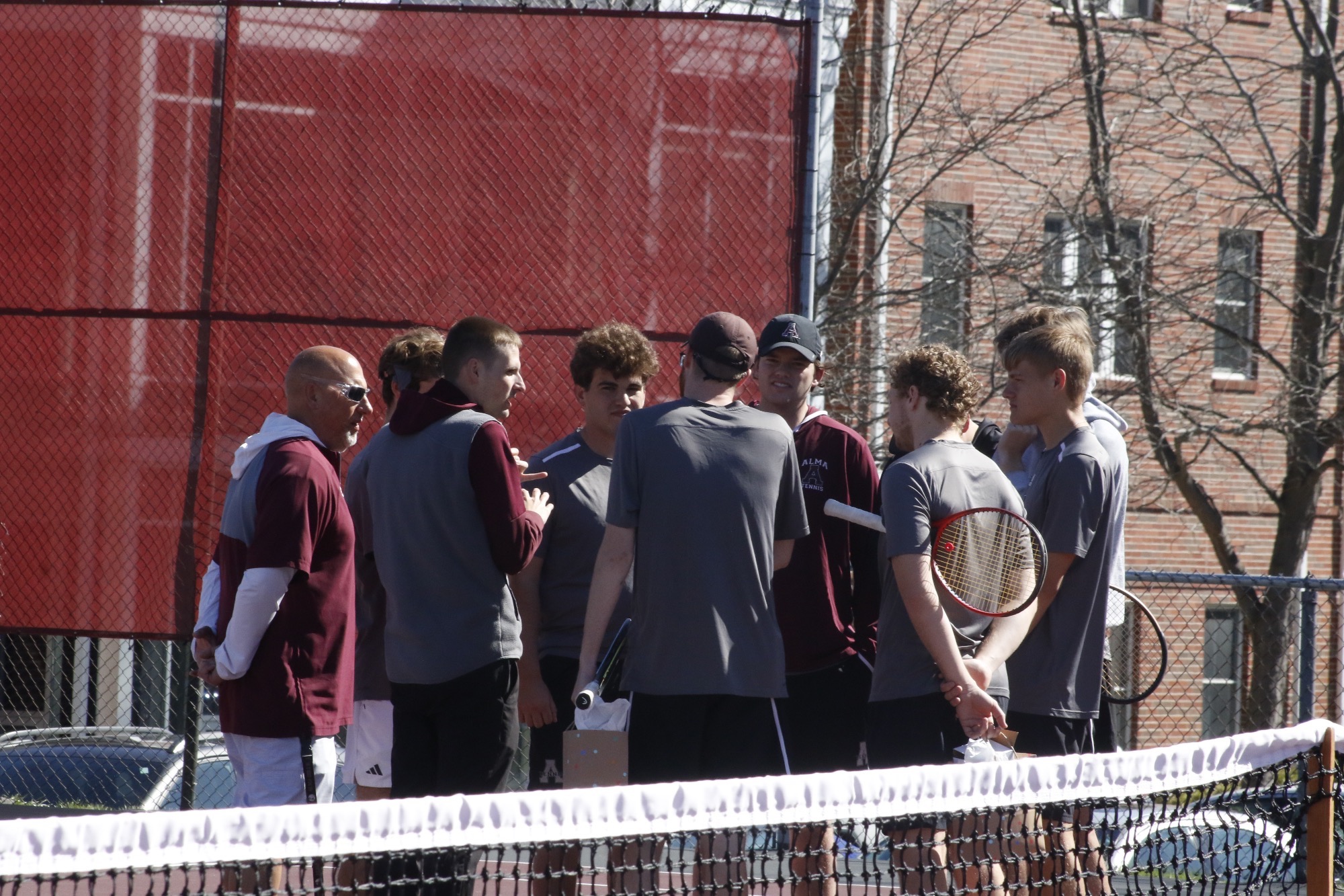 Scots Tennis Looks Great In Albion Doubles Tournament - Alma College