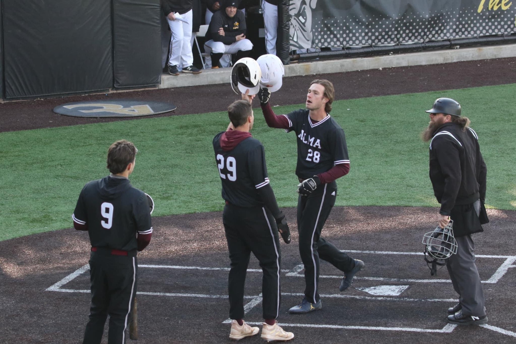 Baseball Routes Trine in Weekend Sweep - Alma College