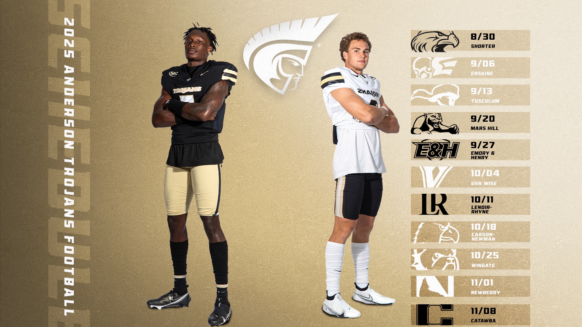 Anderson Football Releases 2025 Schedule - Anderson University