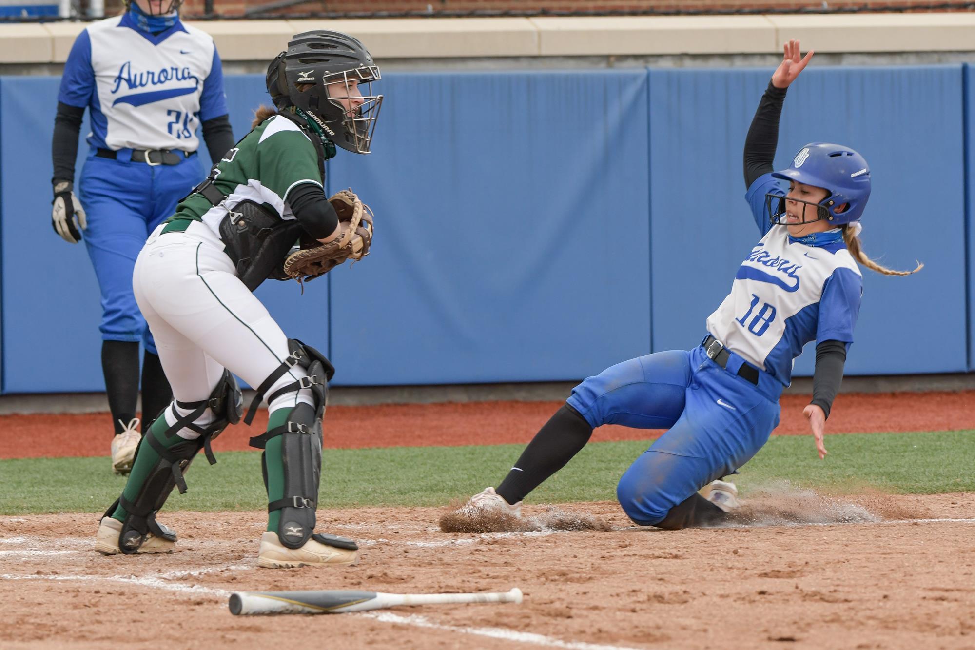 Spartans take early leads to sweep Marian in their Sunday doubleheader ...
