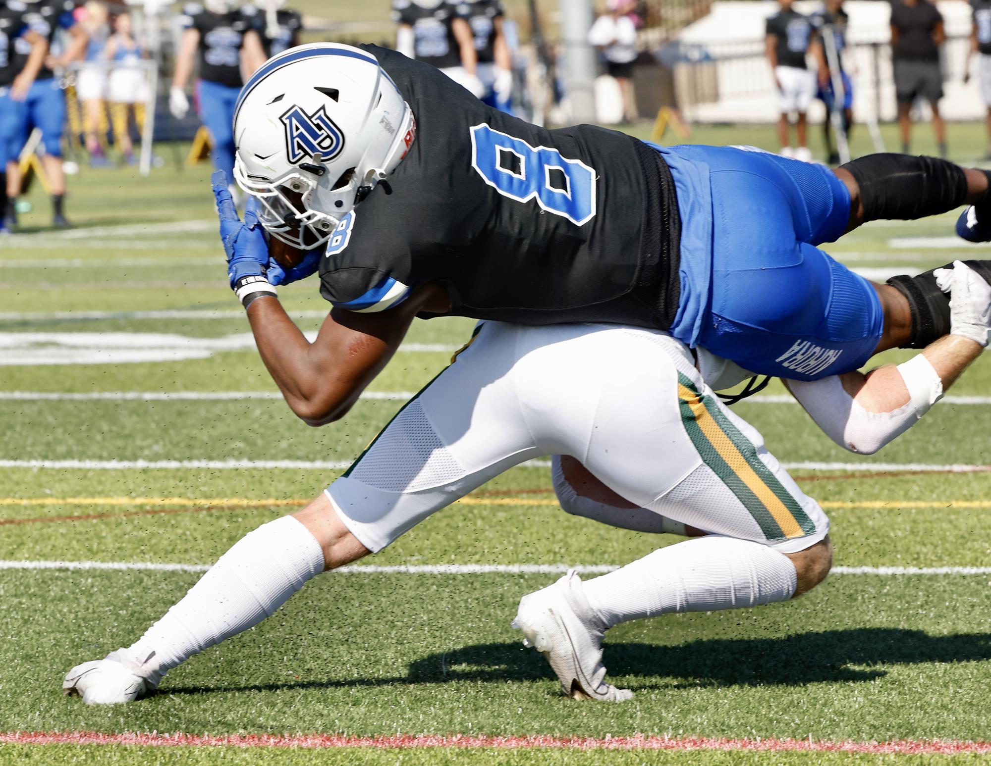 Spartans survive clash with Green Knights - Aurora University Athletics