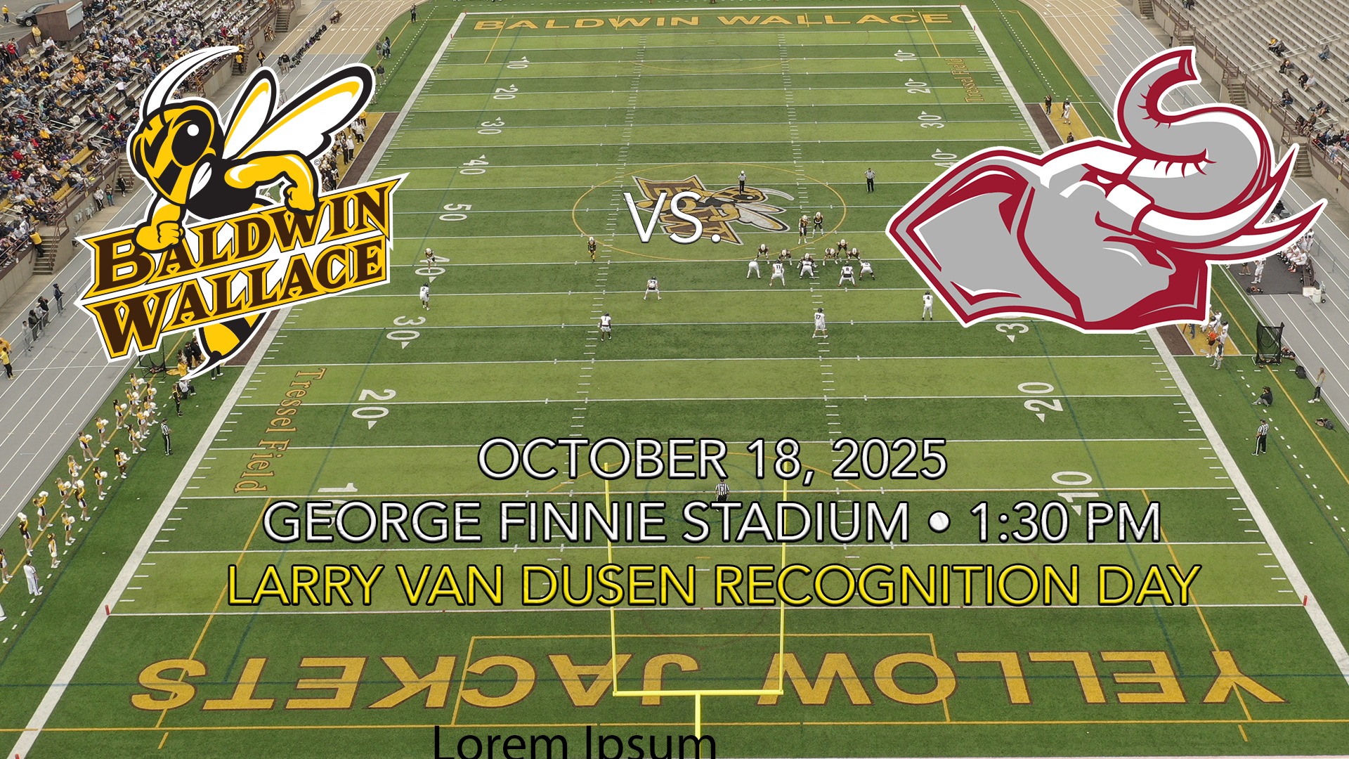 Showdown in the OAC: Football Hosts No. 2 Mount Union in Pivotal Clash ...