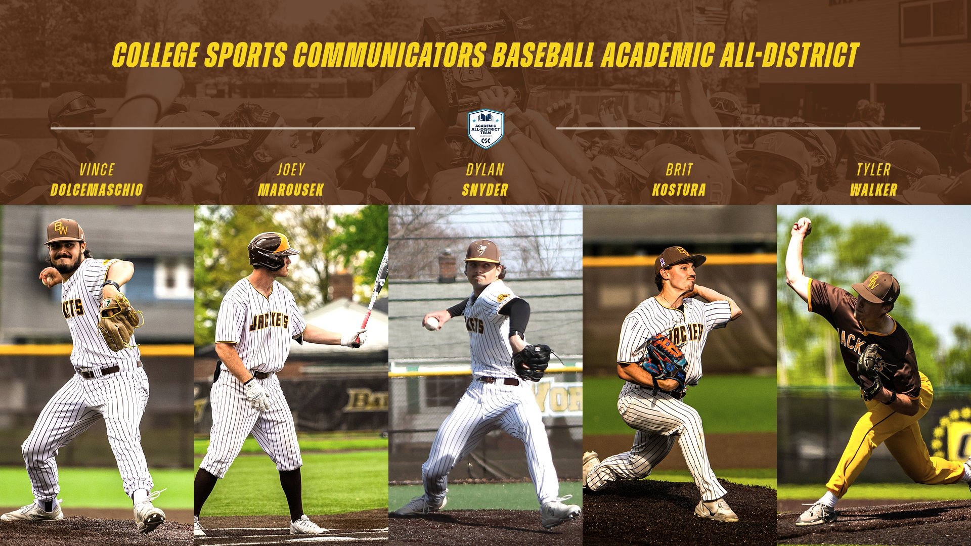 Kostura Garners D3baseball.com All-American Accolade - Baldwin Wallace ...