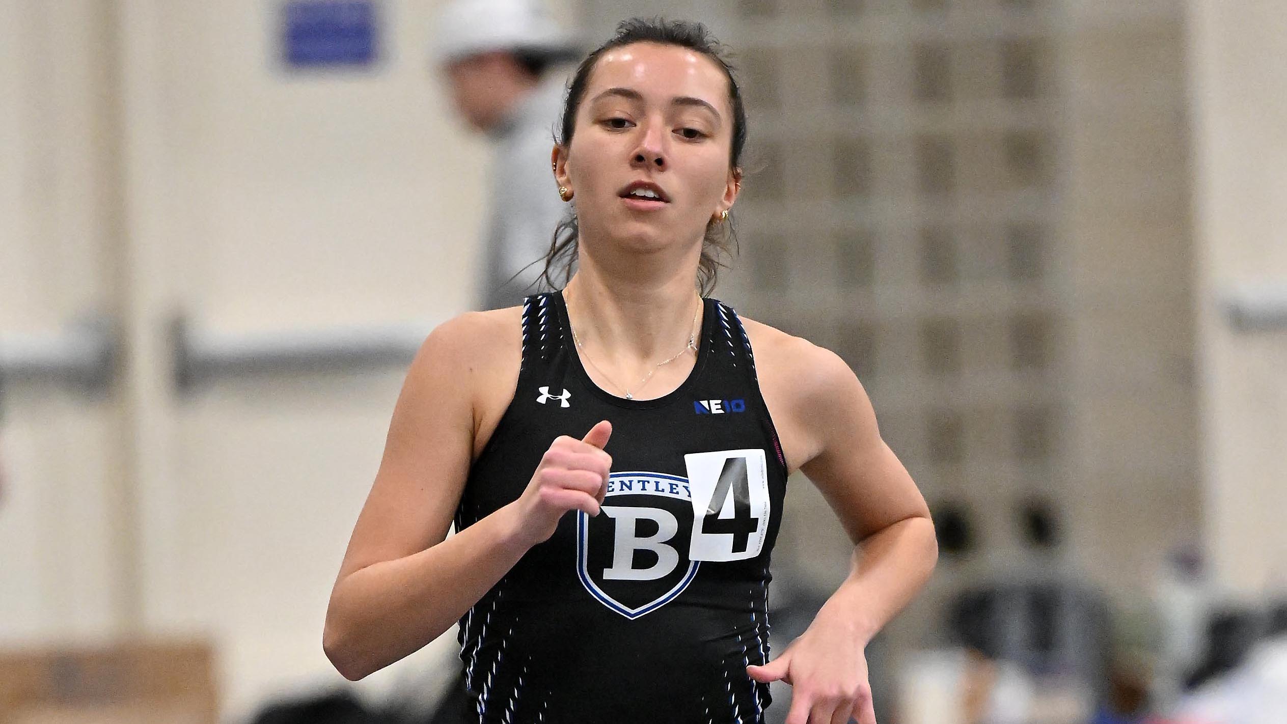 Burmester Named NE10 Women’s Track Athlete of the Week - Bentley University