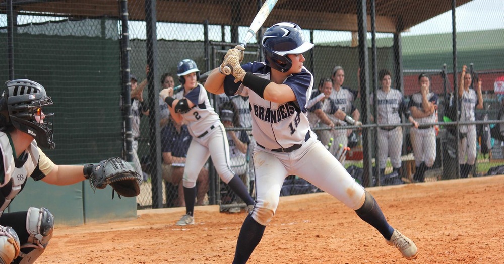 Softball goes to extra lengths for historic sweep of Emory - Brandeis ...