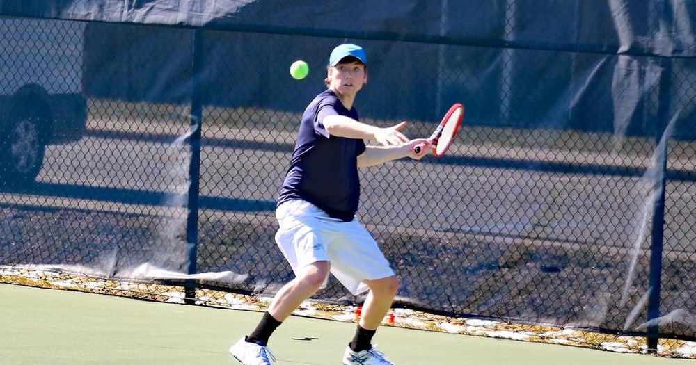 #20 men's tennis rallies past #19 Bates, 5-4 - Brandeis University