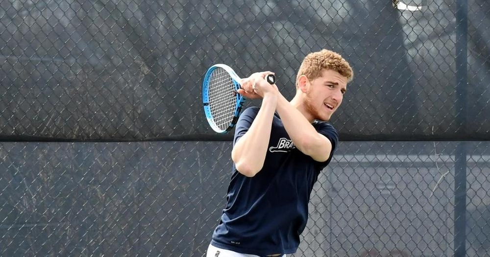 #8 men's tennis opens spring season with 8-1 win over Bentley ...