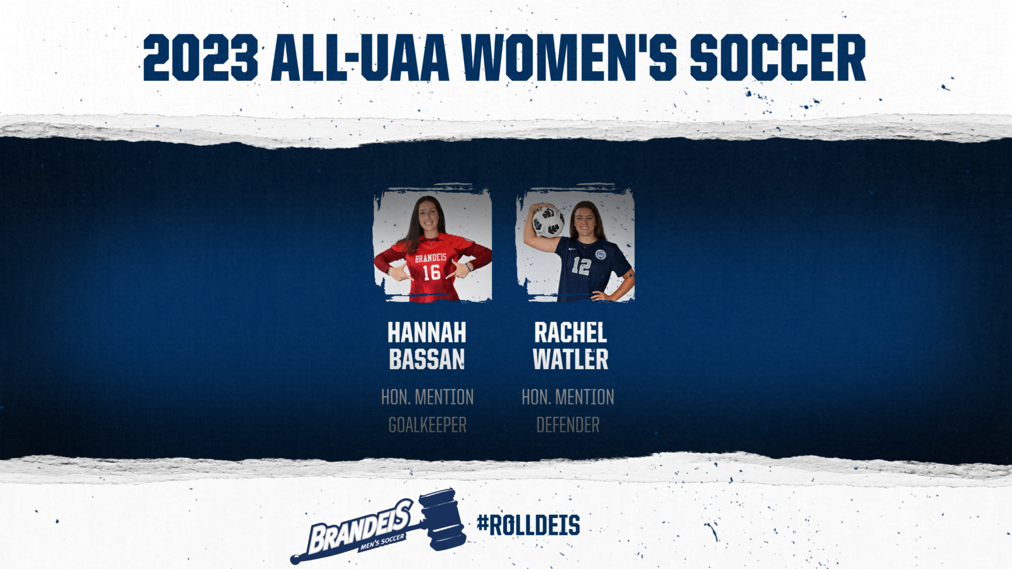 Two from women's soccer earn All-UAA honorable mention - Brandeis University