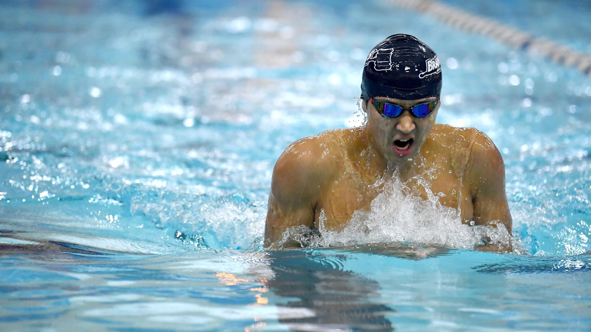 Lee finishes 2nd twice for men at WPI Multimeet - Brandeis University