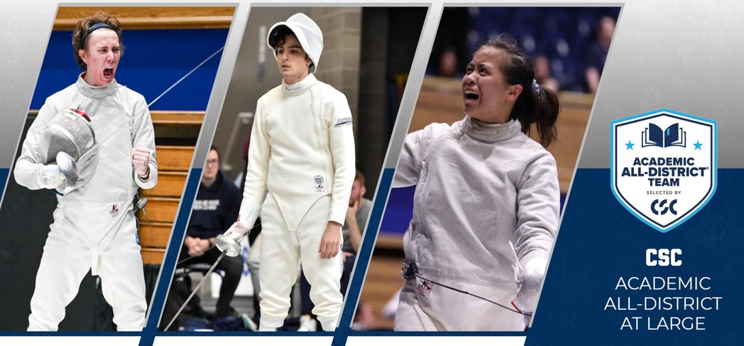 Fencing places three on CSC Academic All-District at-large teams ...