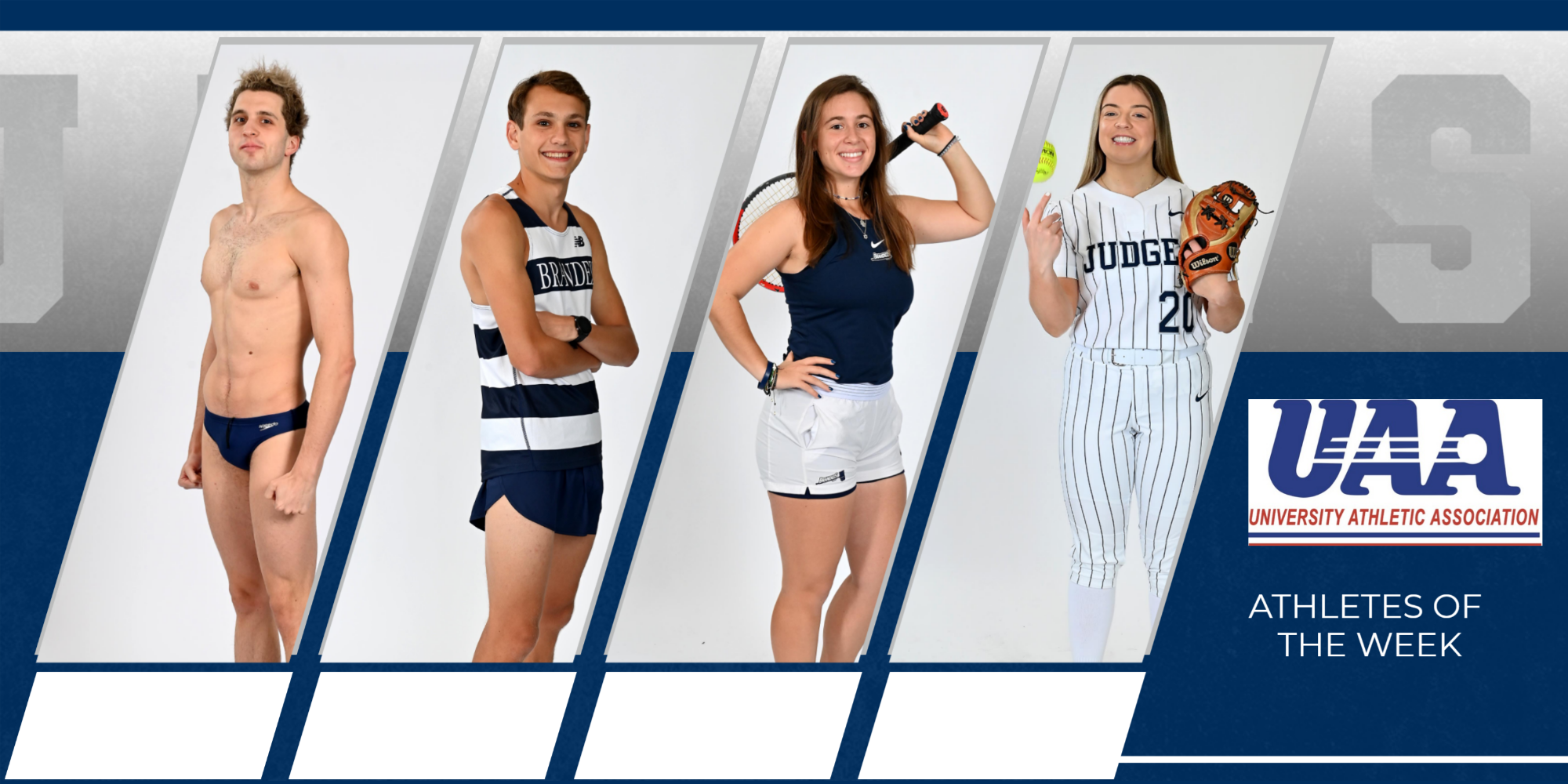 Quartet of Judges earn recent UAA Athlete of the Week honors - Brandeis ...