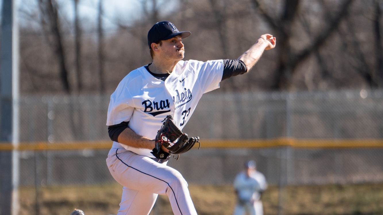Maestri tosses a gem in loss to Wheaton, 2-0 - Brandeis University
