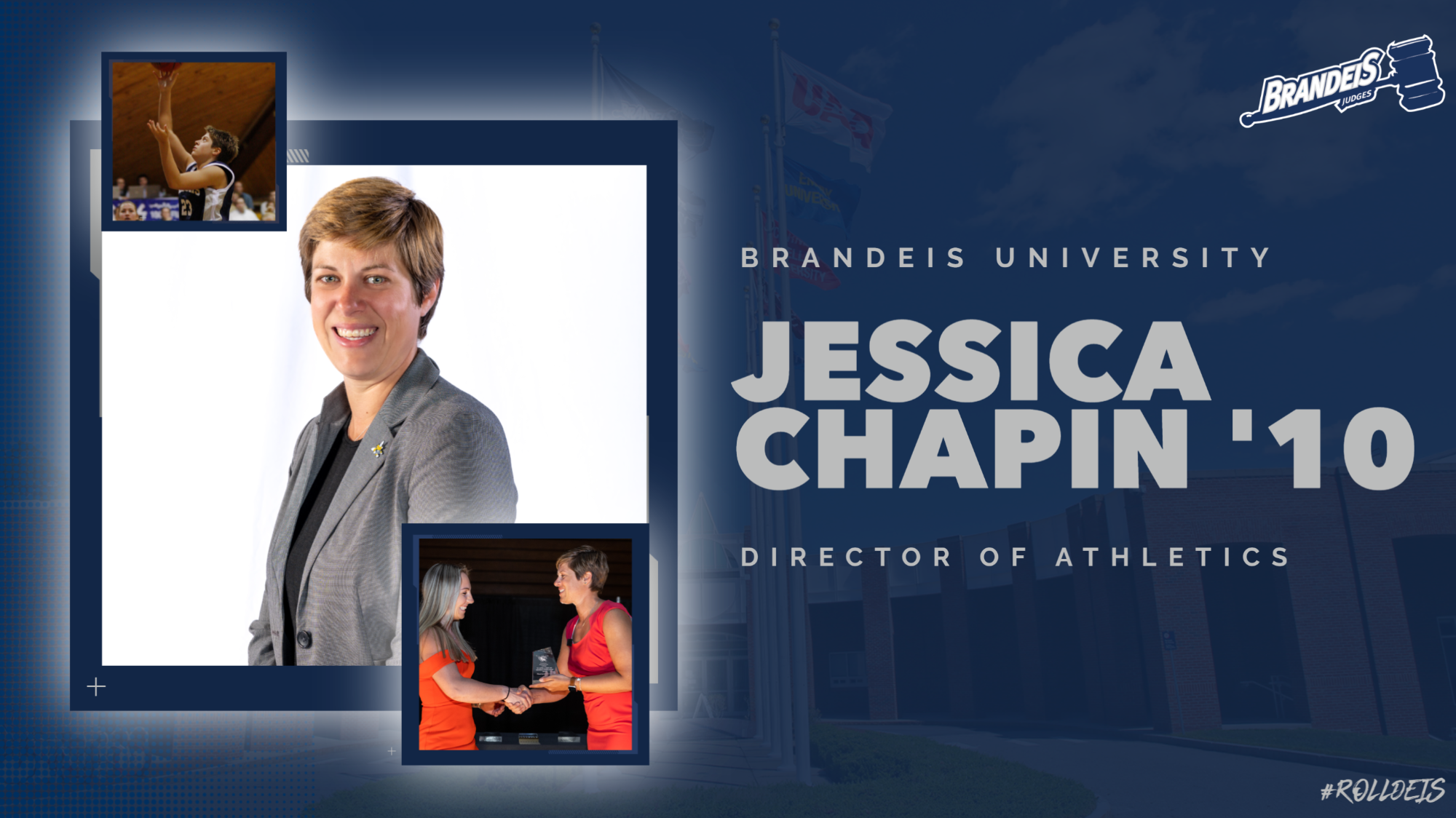 Brandeis names Jessica Chapin '10 new Director of Athletics - Brandeis ...