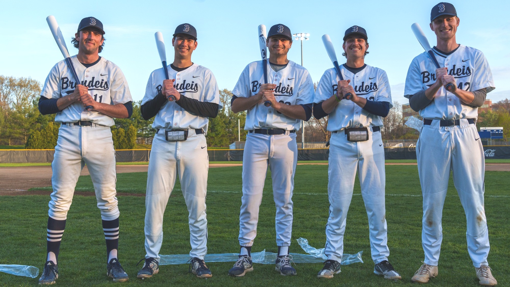 Baseball bats stymied by Wheaton on Senior Day - Brandeis University