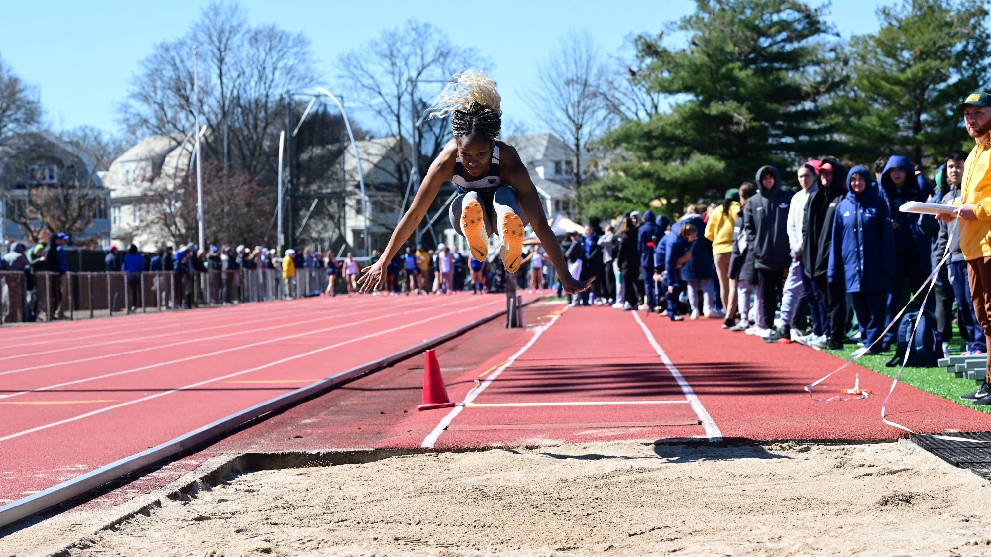 Nugent finishes as NED3 runner-up in triple jump, Campbell lowers 100m ...