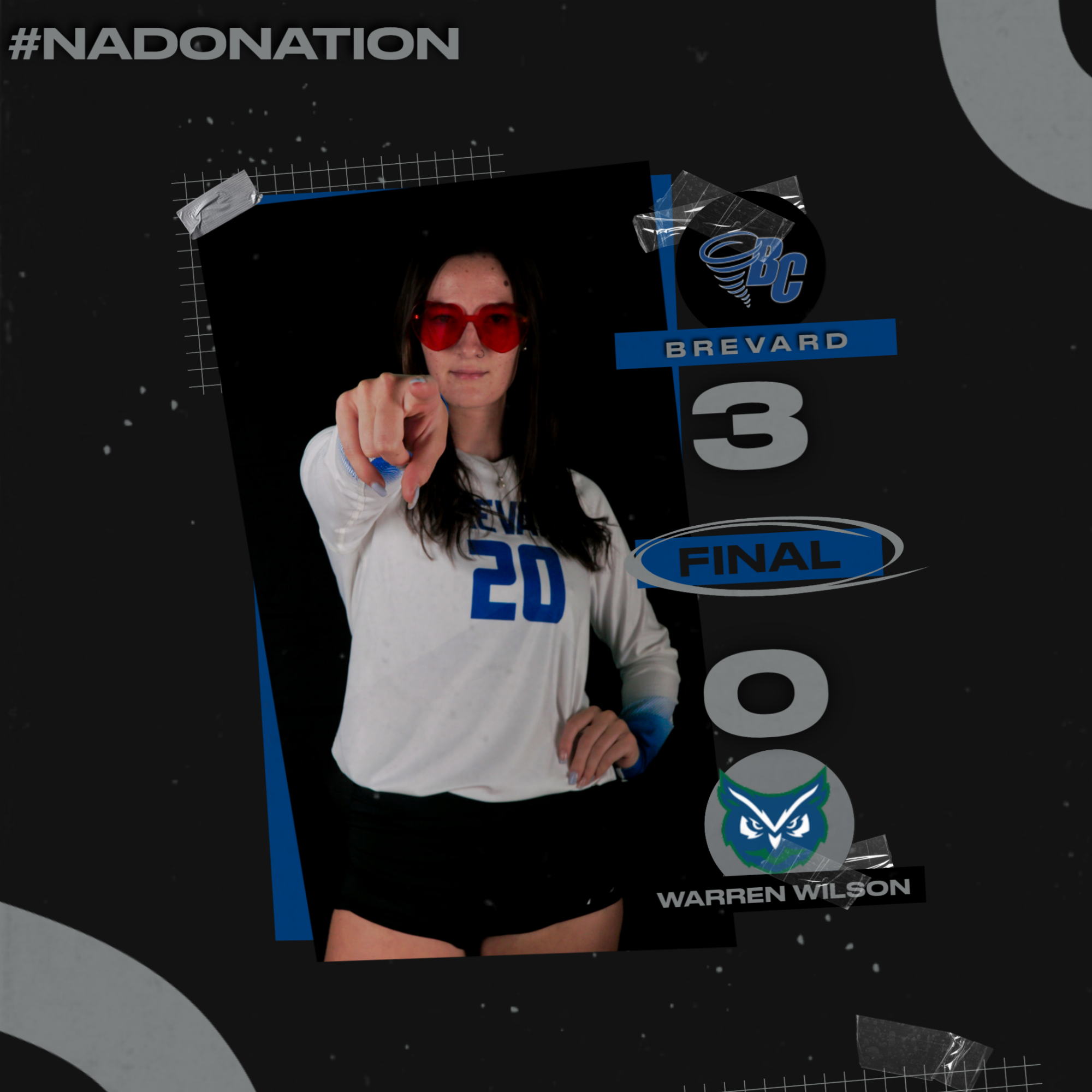 Lance Records Career-High Eight Service Aces; Tornados Sweep Owls ...