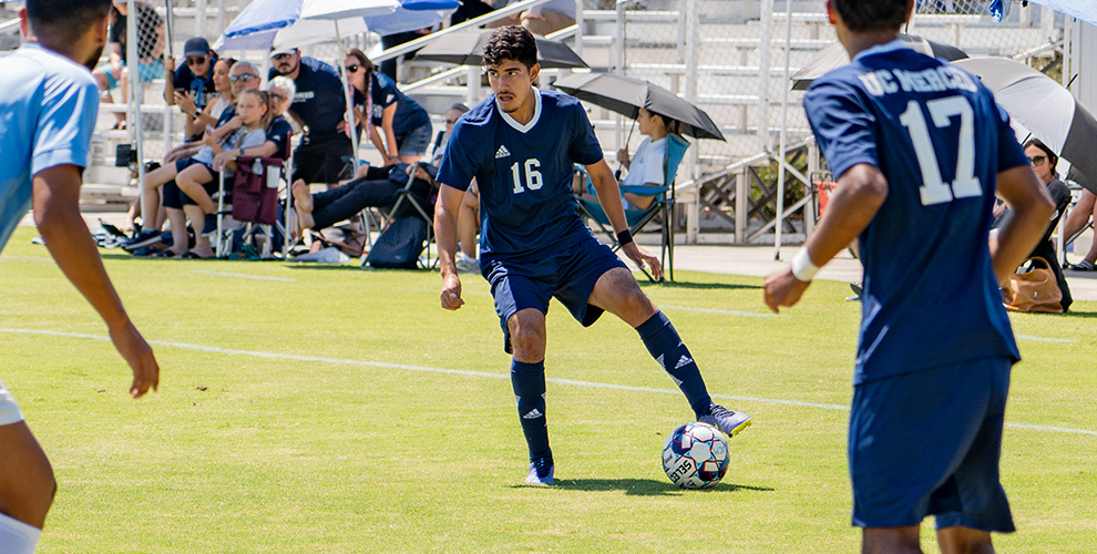 UC Merced Battles to a 2-2 Draw at Saint Katherine - University of ...