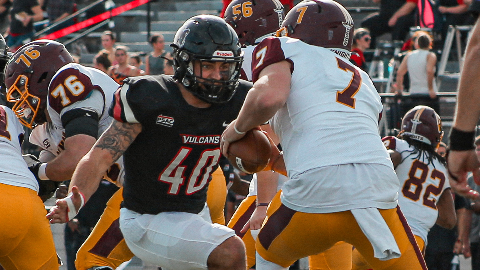Vulcans downed by Gannon, 25-13 - California University of Pennsylvania ...