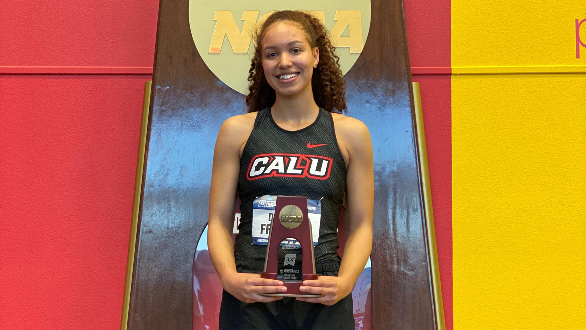 Franklin sets record, finishes fourth at NCAA - California University ...