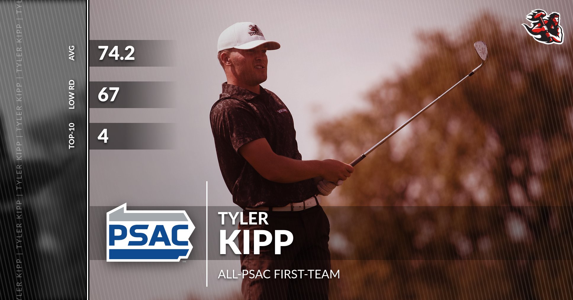 Kipp chosen to All-PSAC First-Team - California University of ...