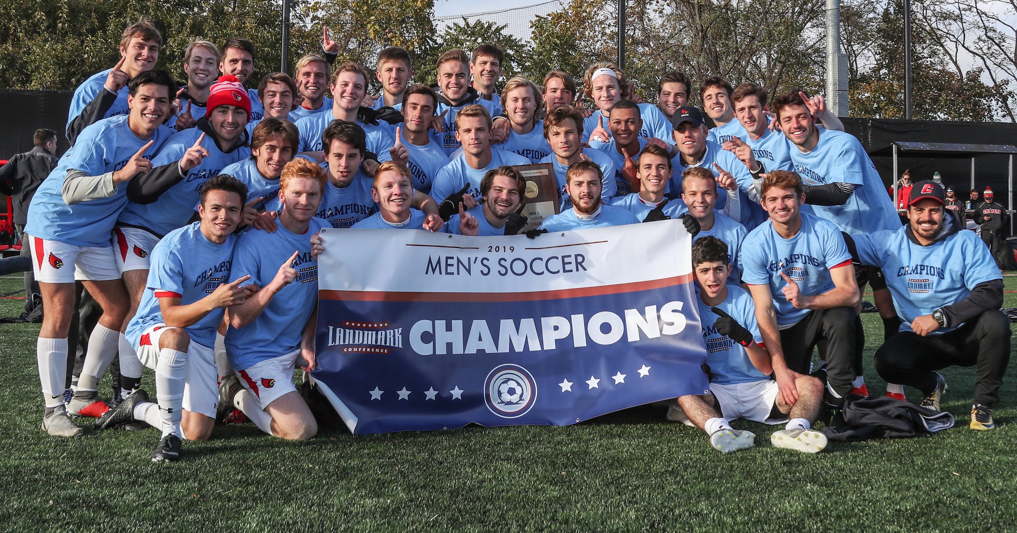 CHAMPIONS! Cards Capture Landmark Conference Title - Catholic ...