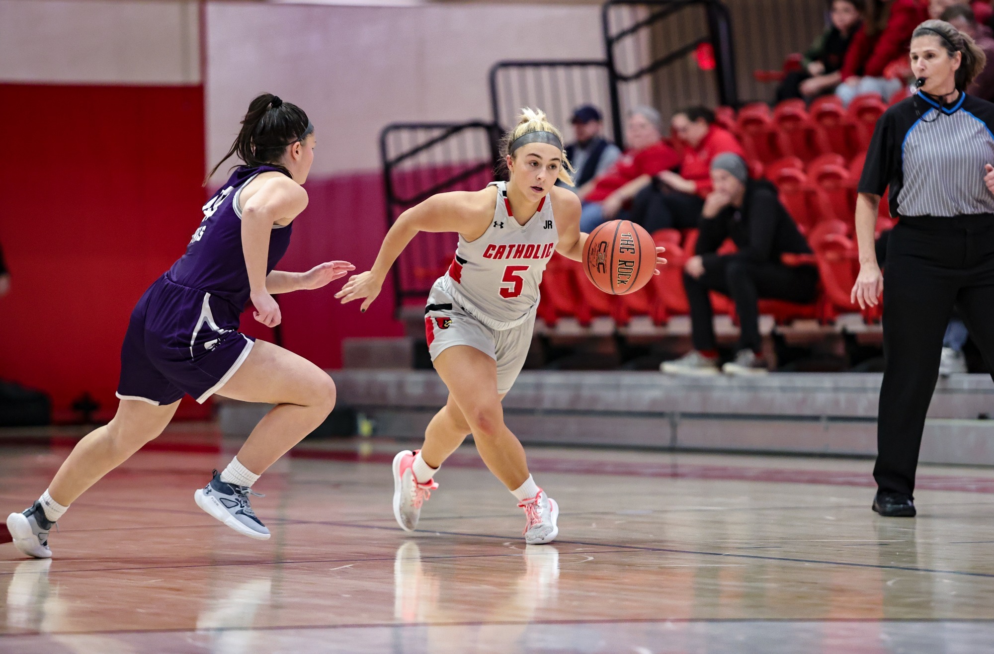 White's Career High Keys Cardinals Past Randolph-Macon - Catholic ...