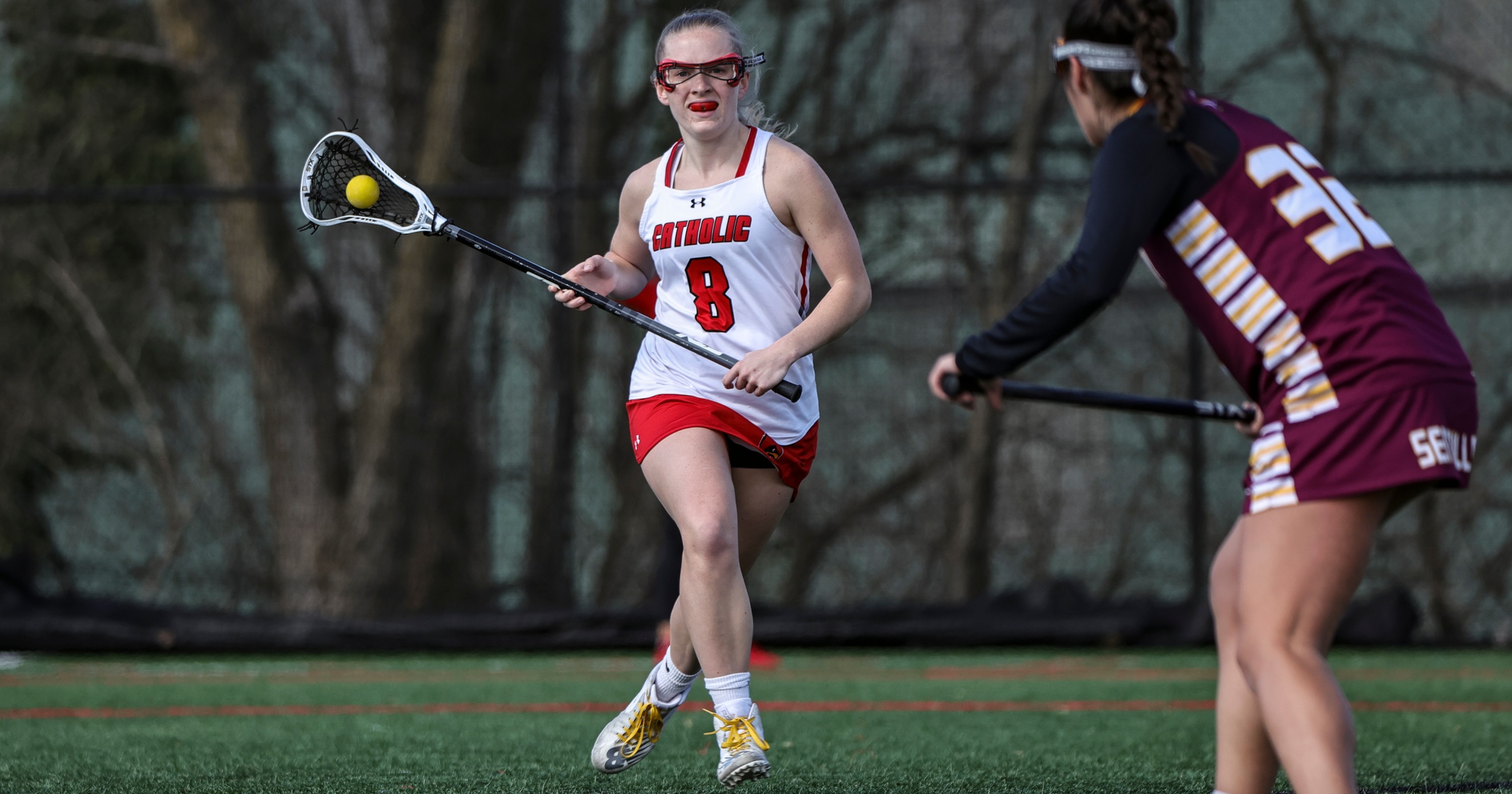 Olsen Scores Five Goals in Last-Minute Loss to Red Devils - Catholic ...