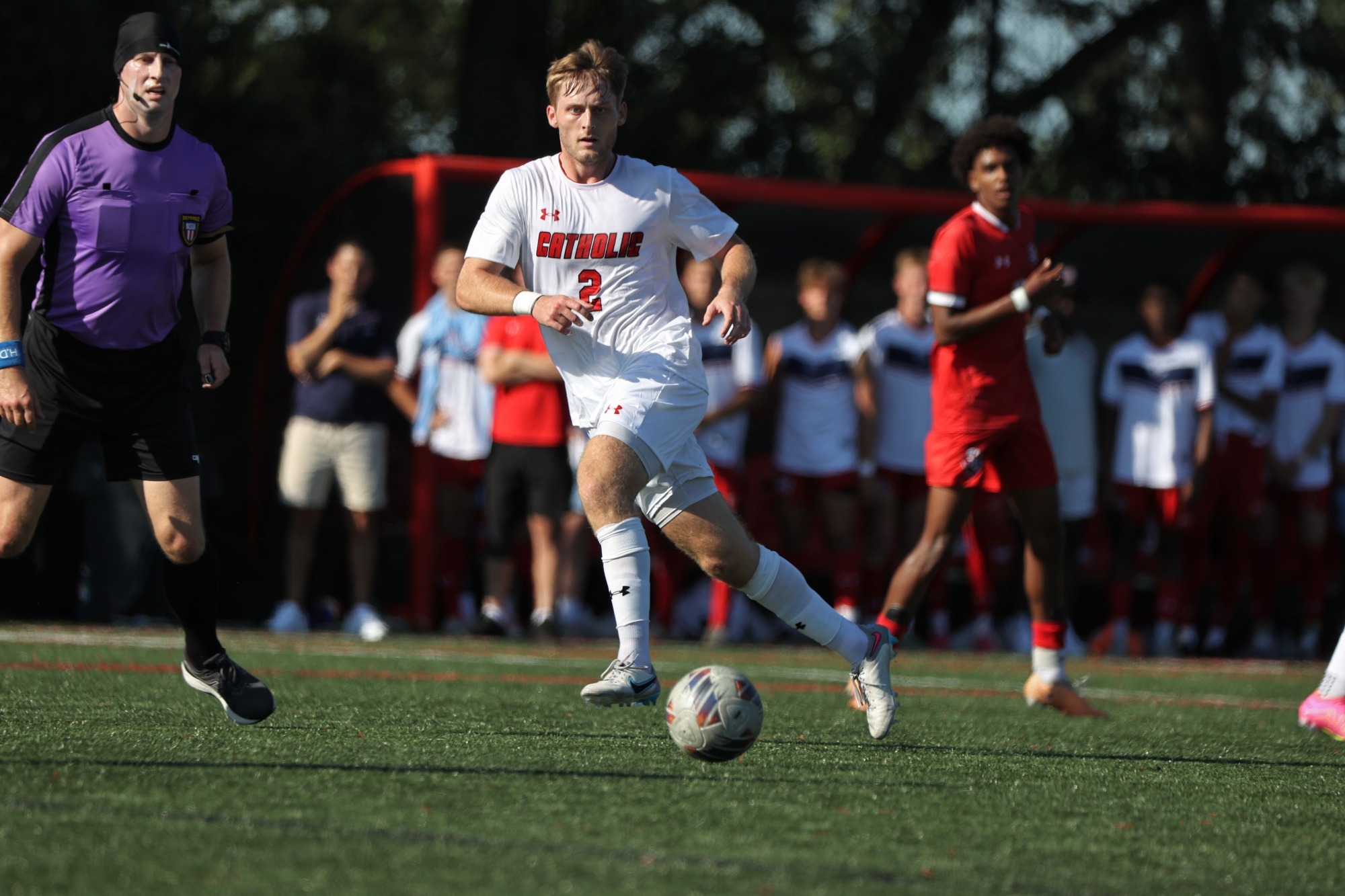 Two Debutants Score as No. 16 Catholic Opens Season with Victory ...