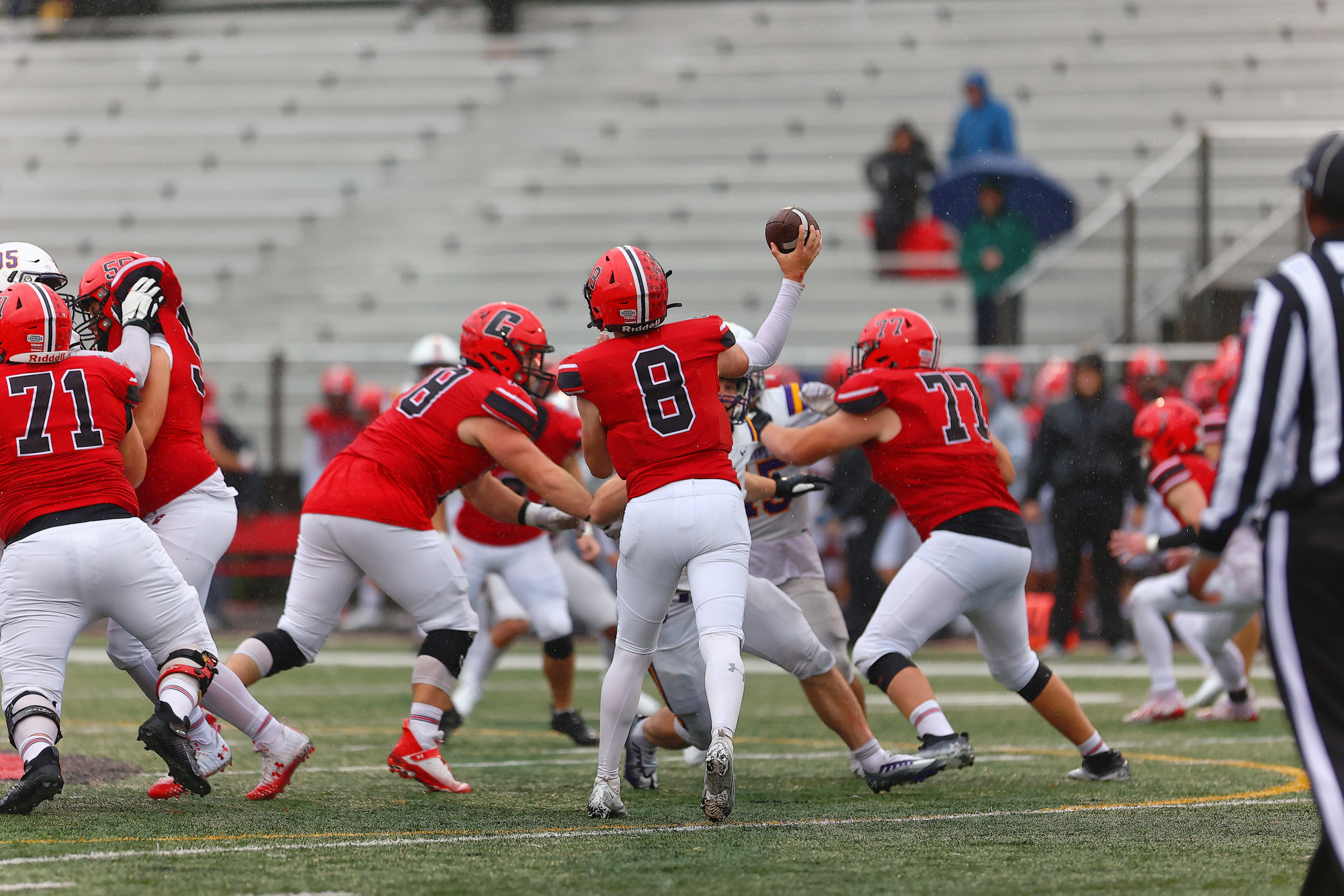 Lowe Tosses Three Touchdowns in Loss to No. 12 River Hawks - Catholic ...