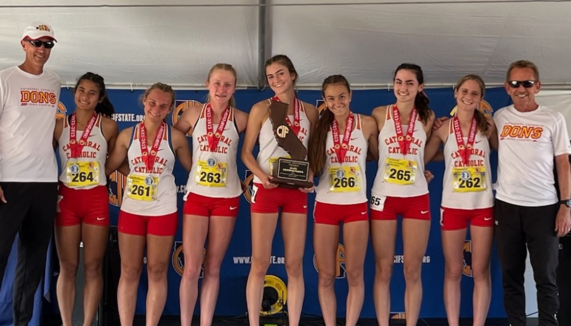 Varsity Girls Cross Country Team Wins 2nd Place, Division III, at the 2022 CIF State Cross ...