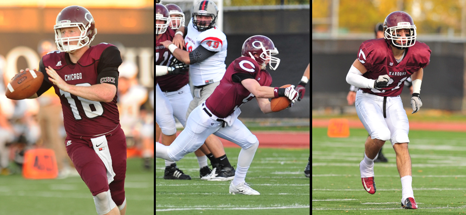 Maroon football rallies past Rhodes 17-14 in Blues Bowl - University of ...