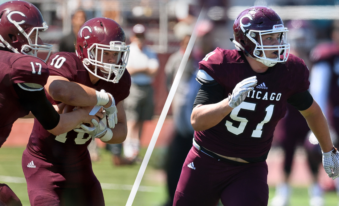 Maroon Football Rides Carroll Past Lawrence, 28-8 - University of Chicago