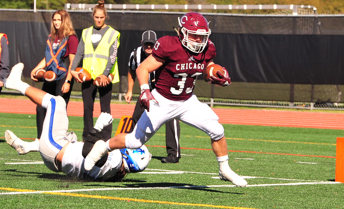 Maroon Football Dominates Across the Board in 63-0 Victory at Beloit ...