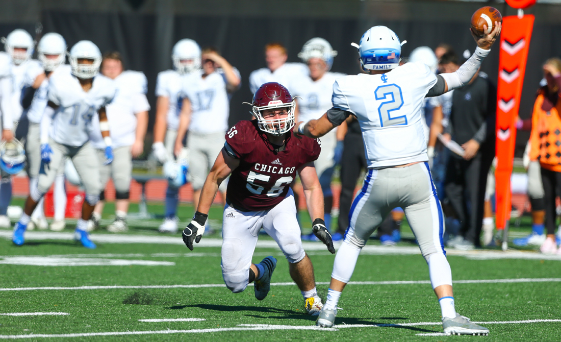 Maroon Football Picks Up Second-Straight Shutout, Rolls Past Lawrence ...